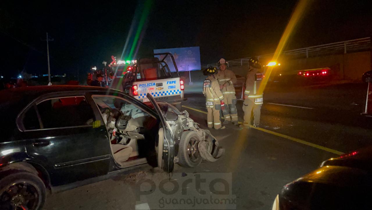 Chocan tres auto en Guanajuato, hay tres heridos – PortalGuanajuato.MX