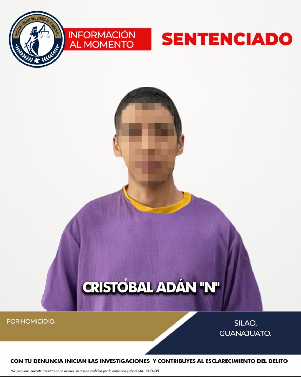Homicida recibe sentencia por crimen en la colonia Anáhuac en Silao ...